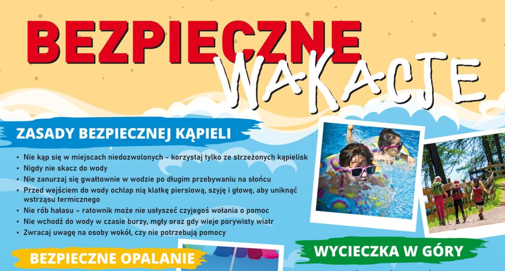 Bezpieczne wakacje - 2021 - Zespół Szkół Mistrzostwa Sportowego w Chorzowie Bezpieczne wakacje - 2021 - Zespół Szkół Mistrzostwa Sportowego w Chorzowie